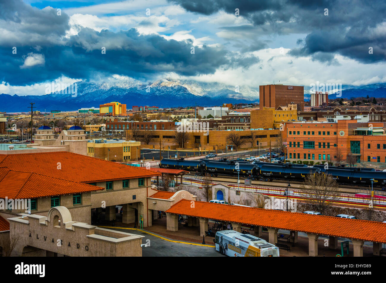 Albuquerque skyline hi-res stock photography and images - Alamy