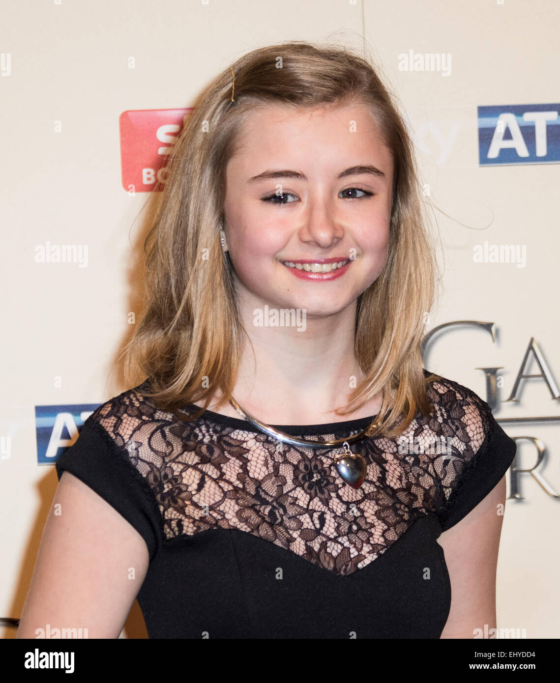 London, UK. 18th March 2015. Kerry Ingram attends the world premiere of ...