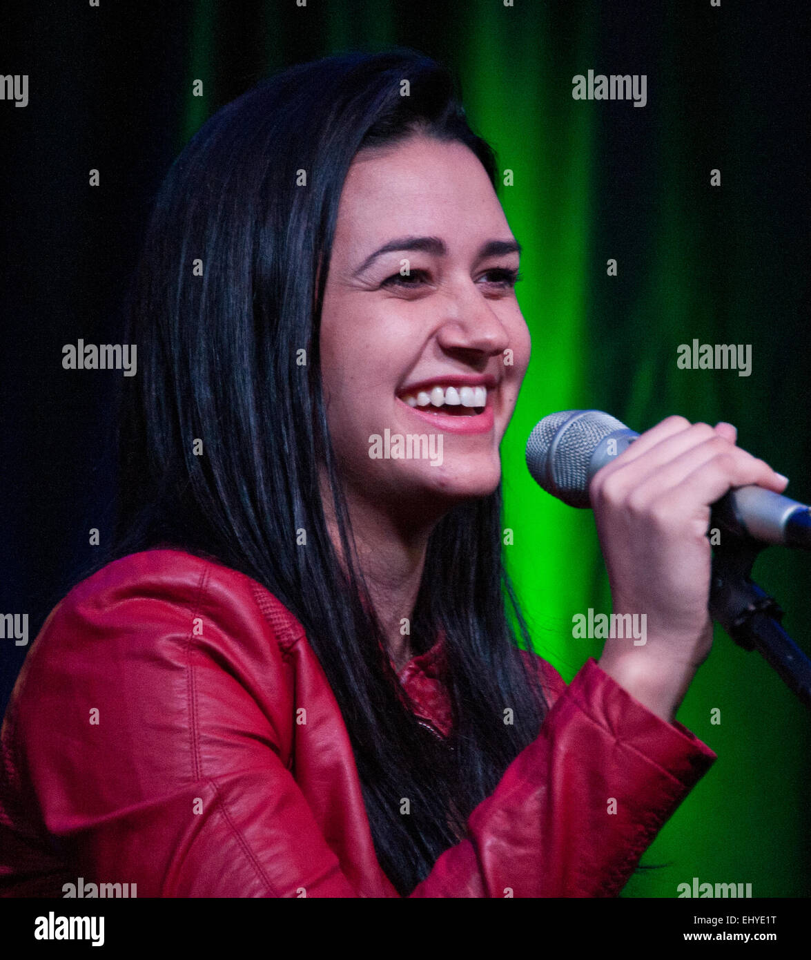 Bala Cynwyd, Pennsylvania, USA. 18th March, 2015. Cuban-American Singer ...