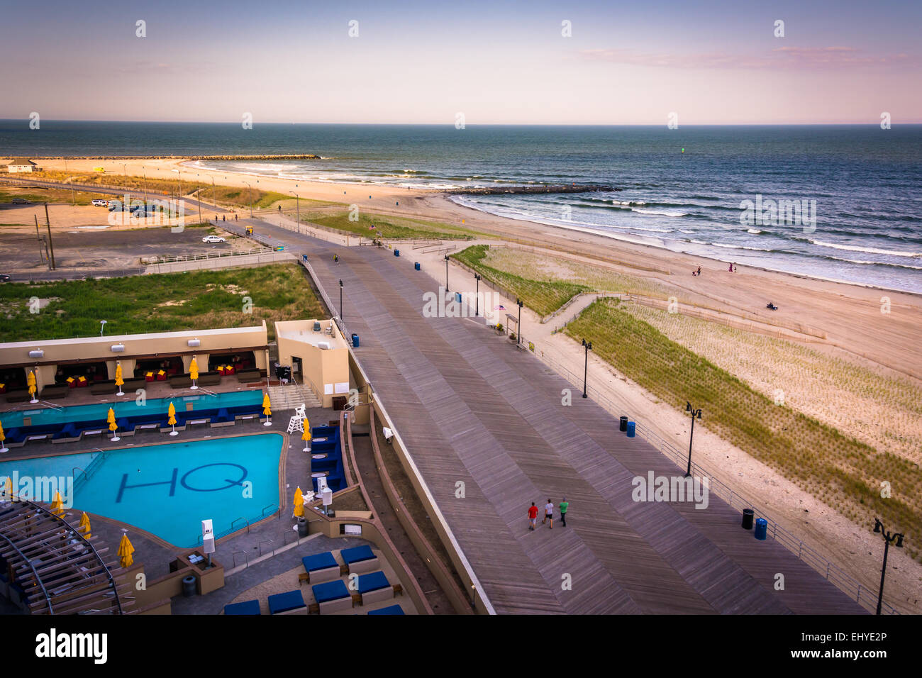 ATLANTIC CITY - MAY 30: View of the boardwalk from Revel Casino Hotel ...