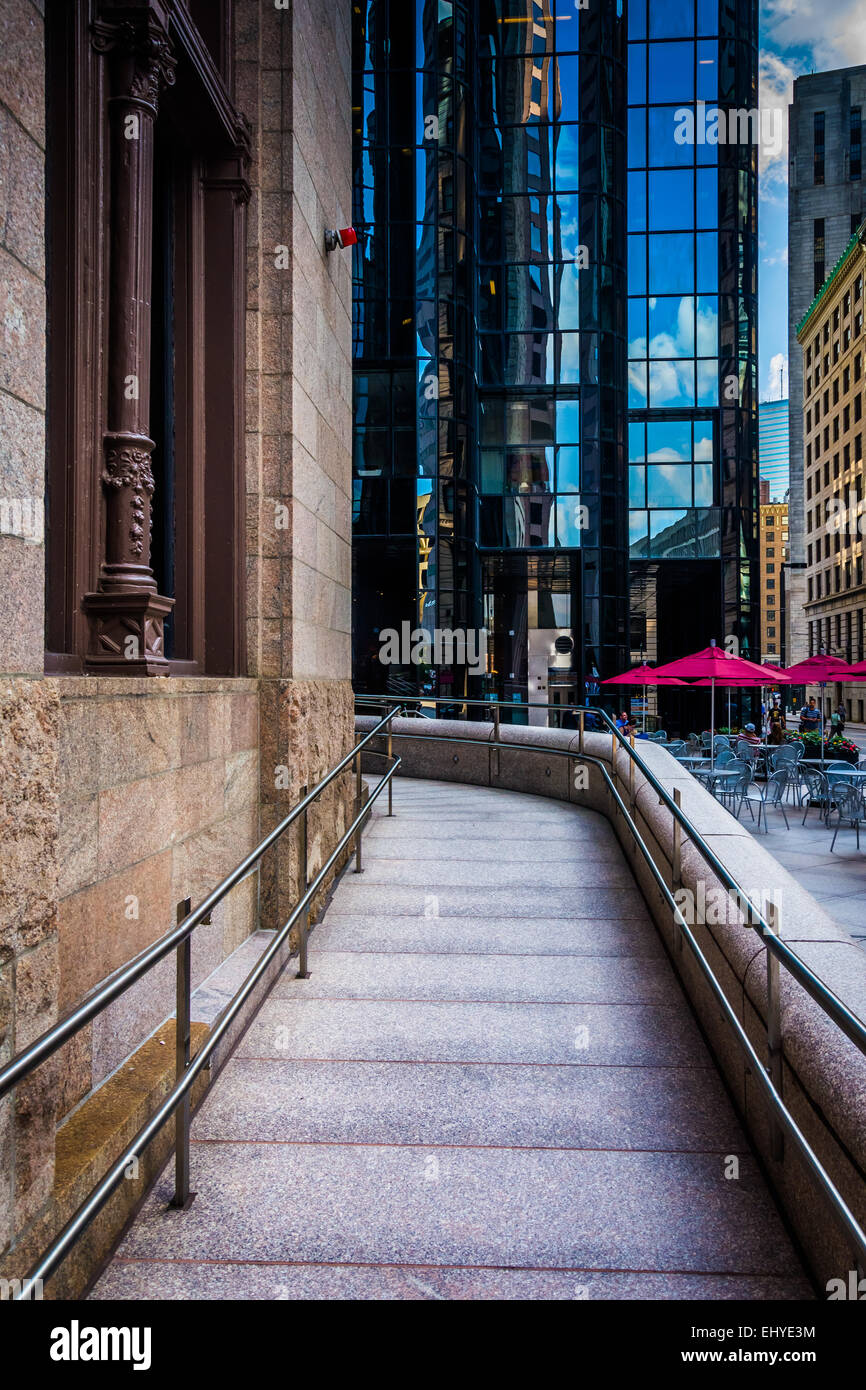 Boston exchange place building hi-res stock photography and images - Alamy
