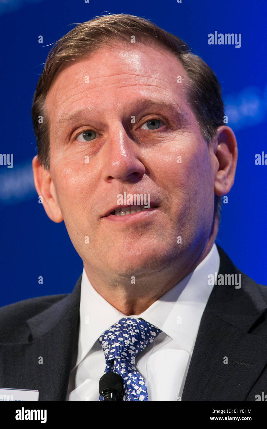 Washington, DC, USA. 17th Mar, 2015. Peter Lengyel, President and CEO ...