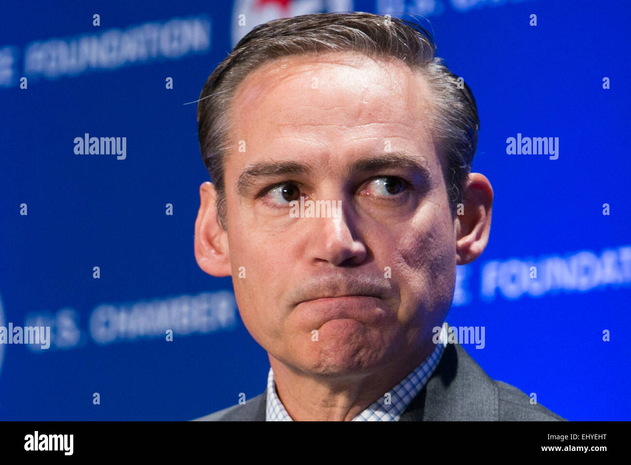Washington, DC, USA. 17th Mar, 2015. Kelly Ortberg, CEO and President ...