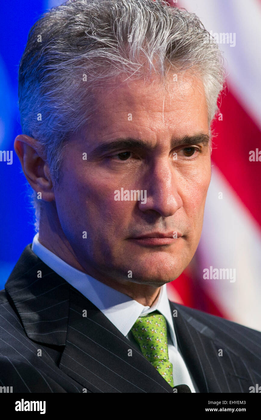Washington, DC, USA. 17th Mar, 2015. Jeff Smisek, Chairman, President ...