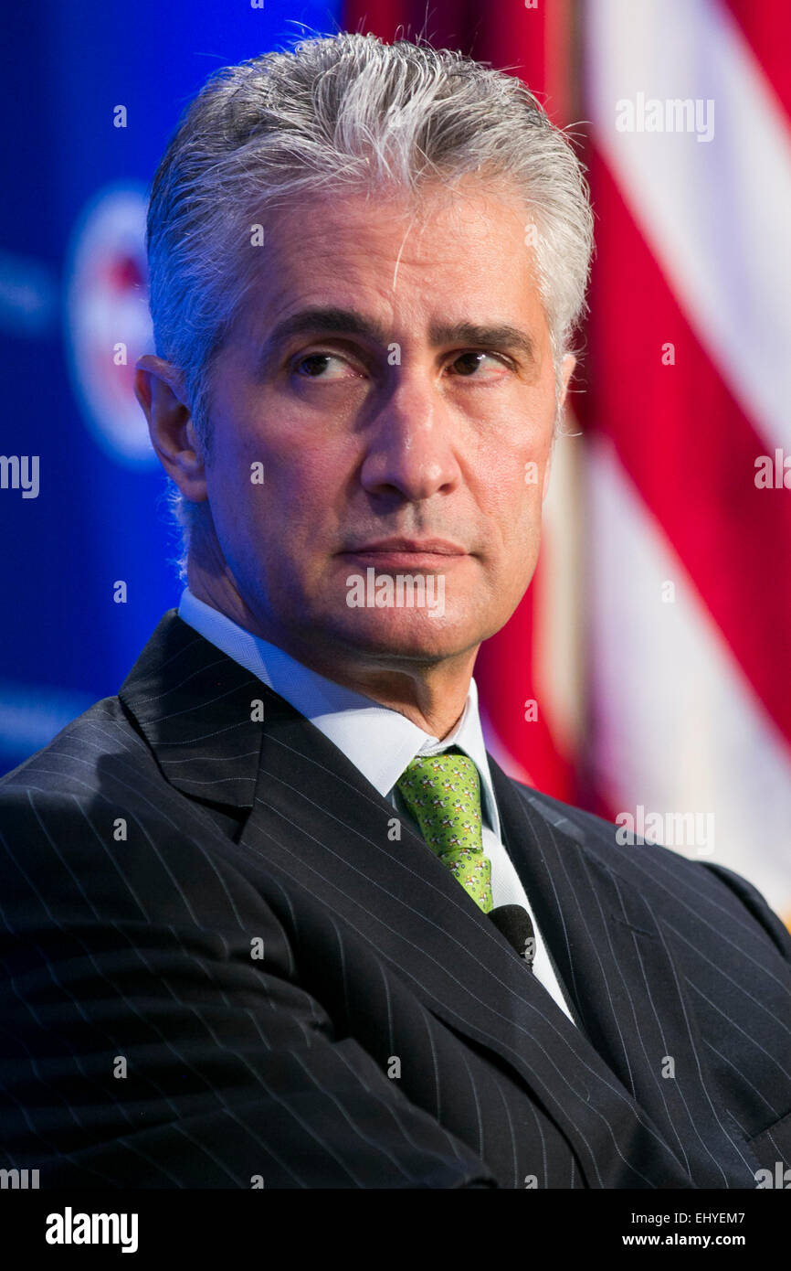 Washington, DC, USA. 17th Mar, 2015. Jeff Smisek, Chairman, President ...