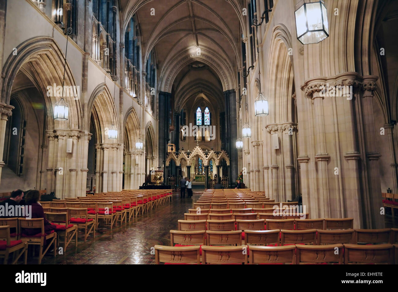Christ church cathedral dublin interior hi-res stock photography and ...