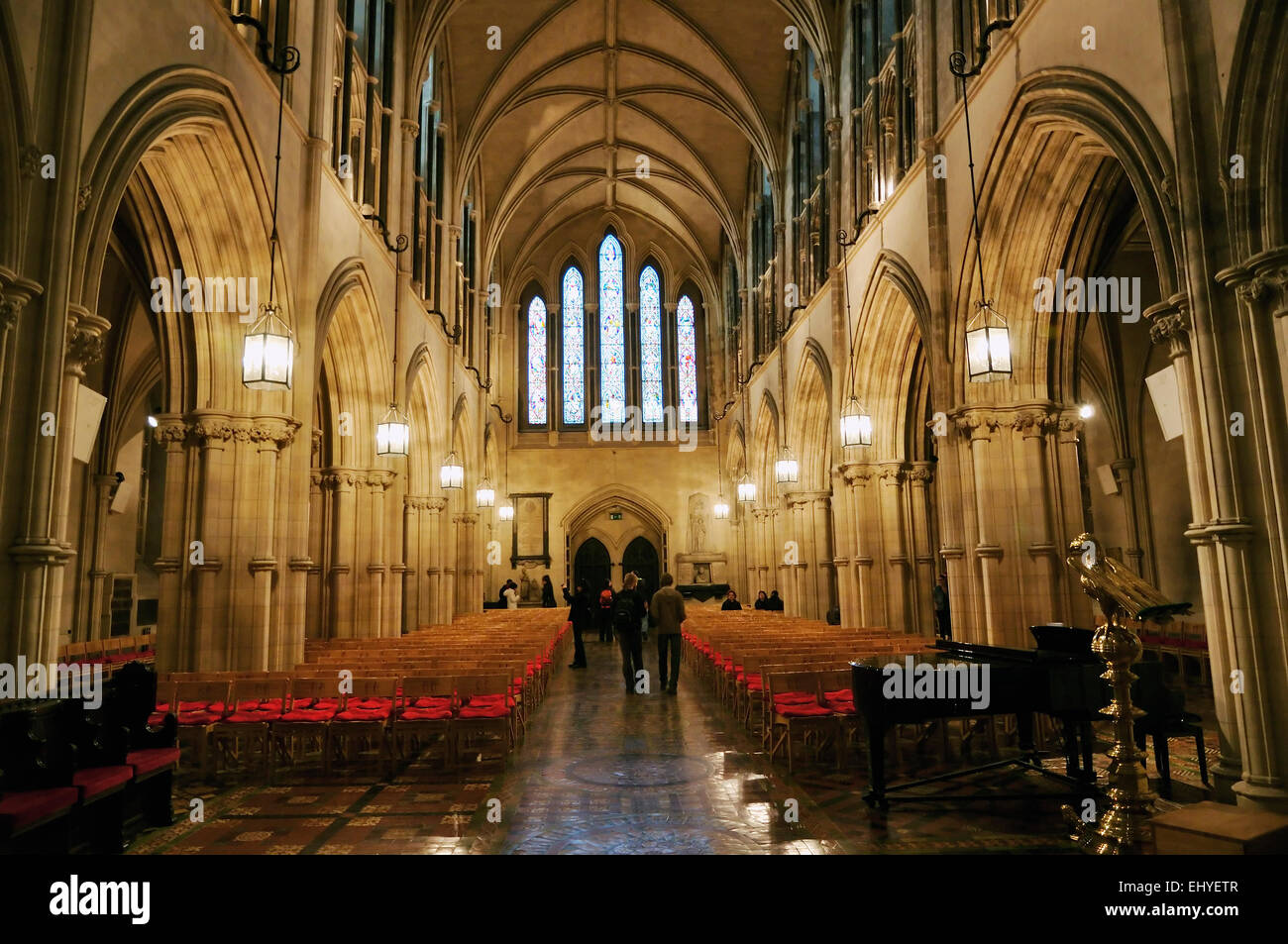 Christ church cathedral dublin interior hi-res stock photography and ...