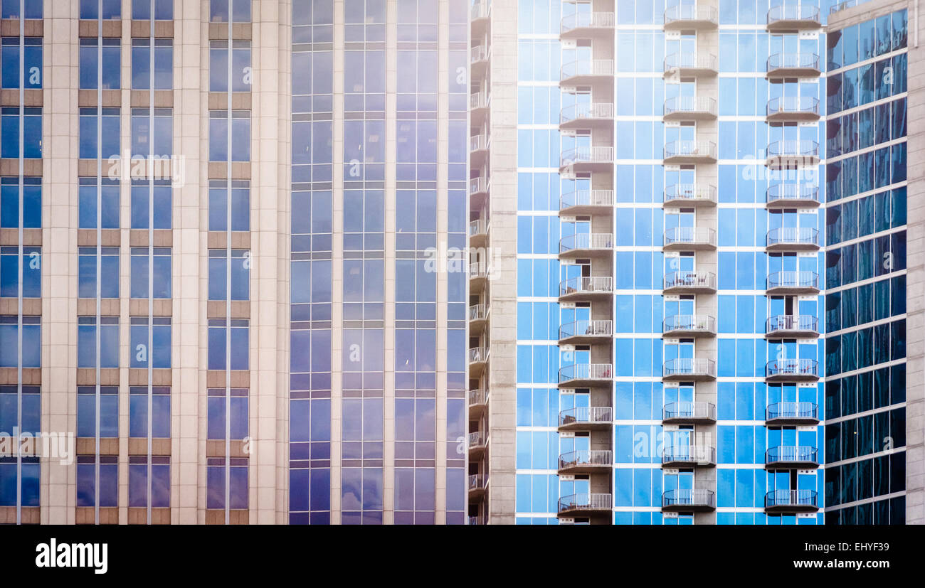 Architectural details in downtown Charlotte, North Carolina Stock Photo ...