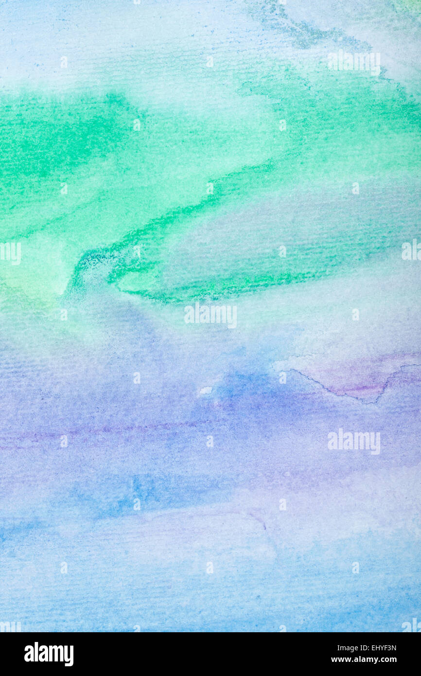 Purple blue watercolor paper background hi-res stock photography and ...