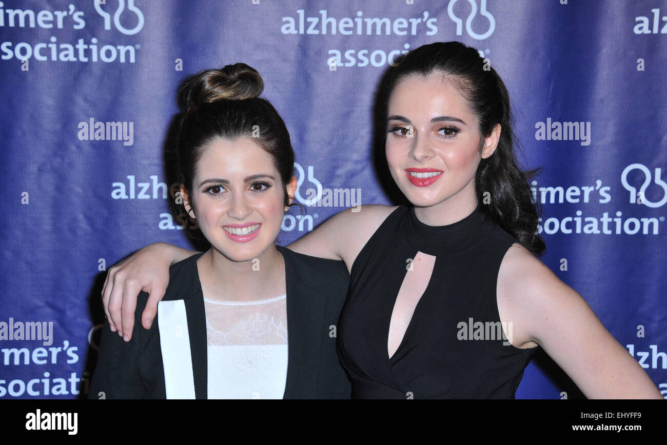 Los Angeles, California, USA. 18th Mar, 2015. Laura Marano, Vanessa ...