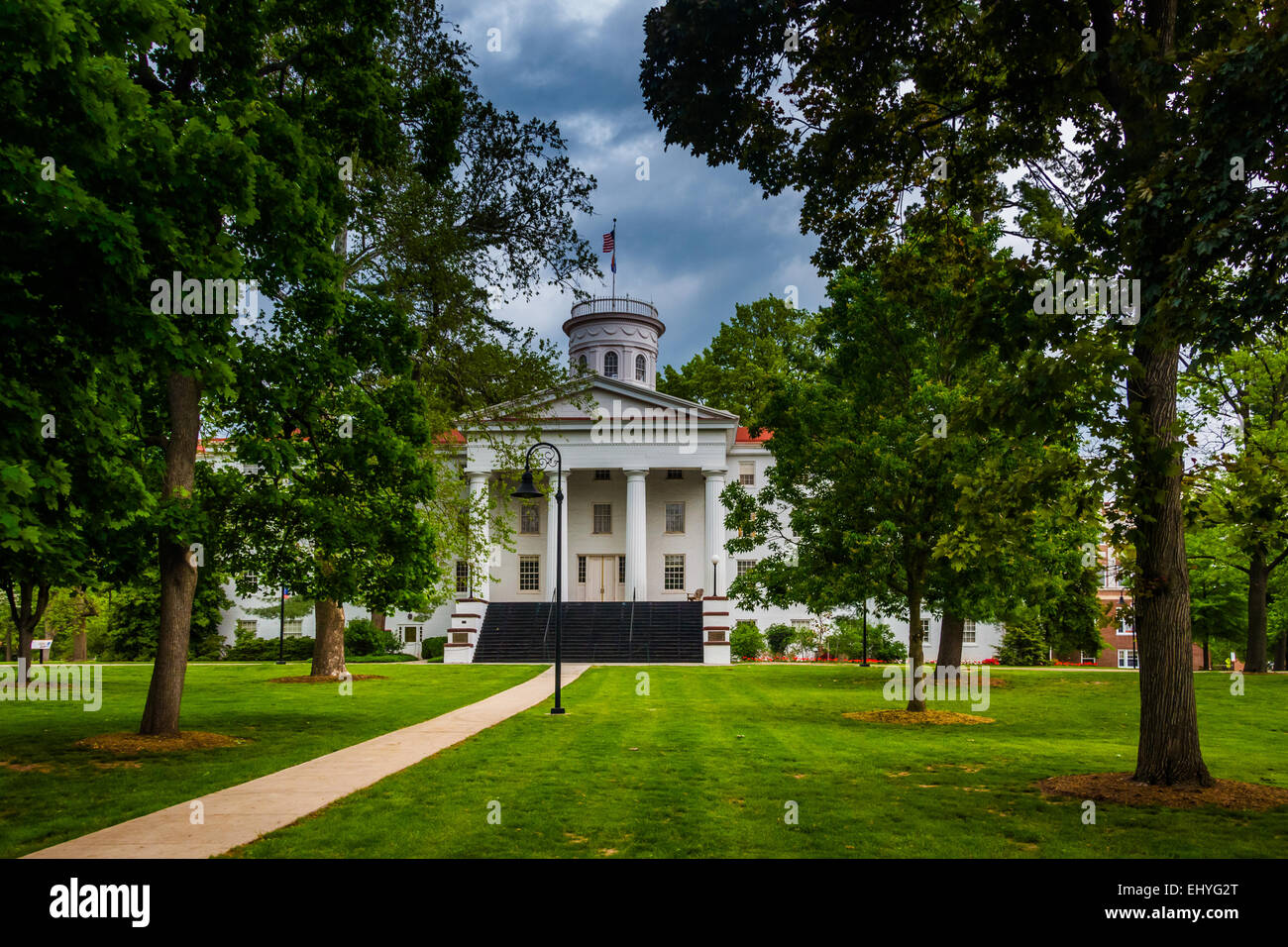 Building at Gettysburg College, Gettysburg, Pennsylvania Stock Photo ...
