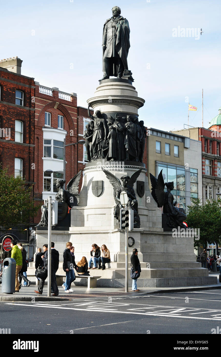 Dublin o'connell street hi-res stock photography and images - Alamy
