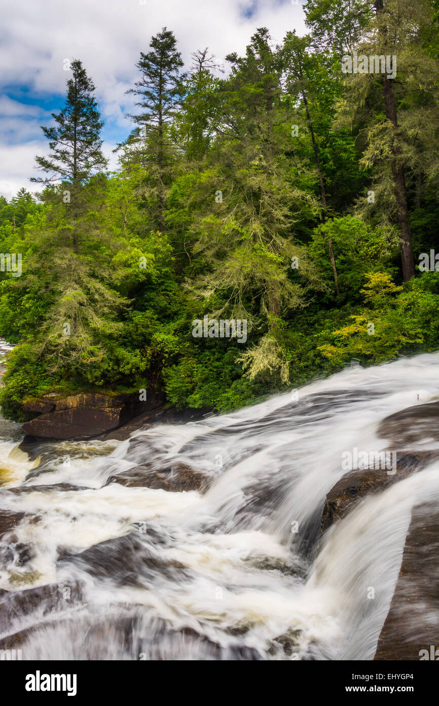 Dupont state forest triple falls hi-res stock photography and images ...
