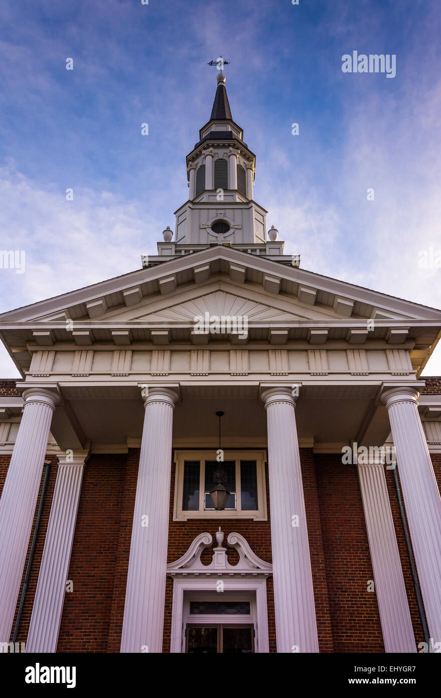 Church in Hanover, Pennsylvania Stock Photo - Alamy