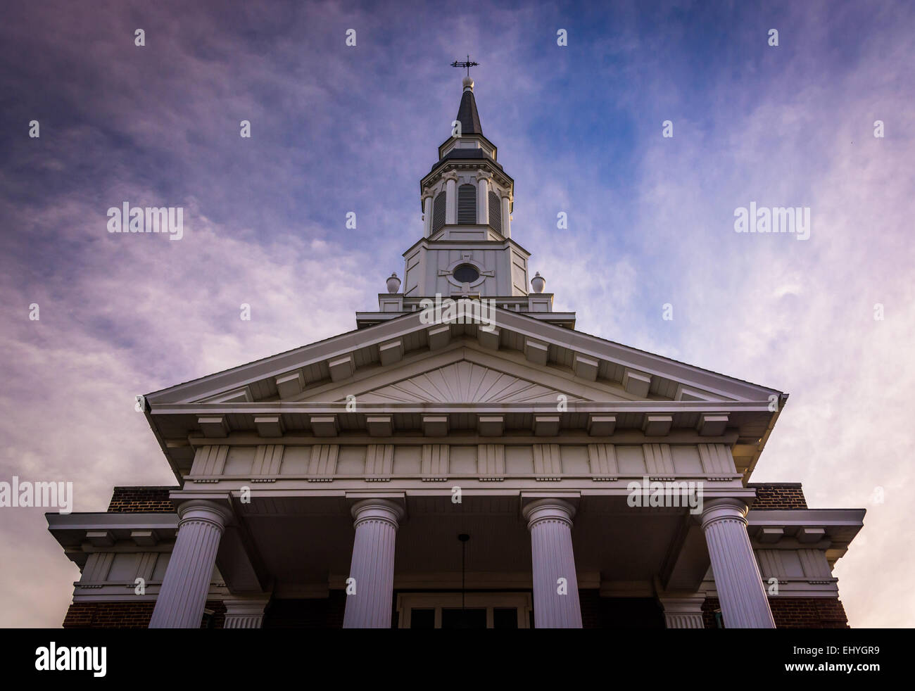 Church in Hanover, Pennsylvania Stock Photo - Alamy