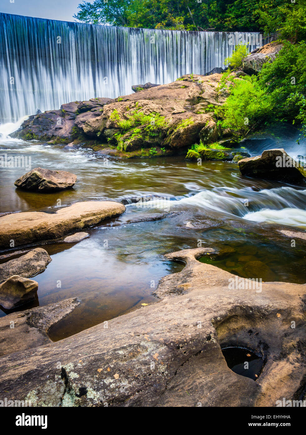 Cullasaja River Waterfall High Resolution Stock Photography and Images ...