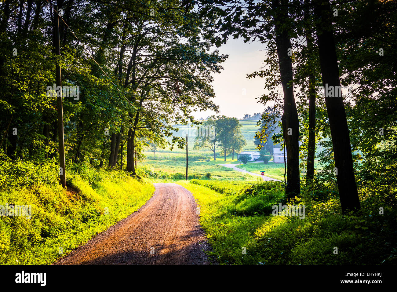 Dirt road in rural hi-res stock photography and images - Alamy