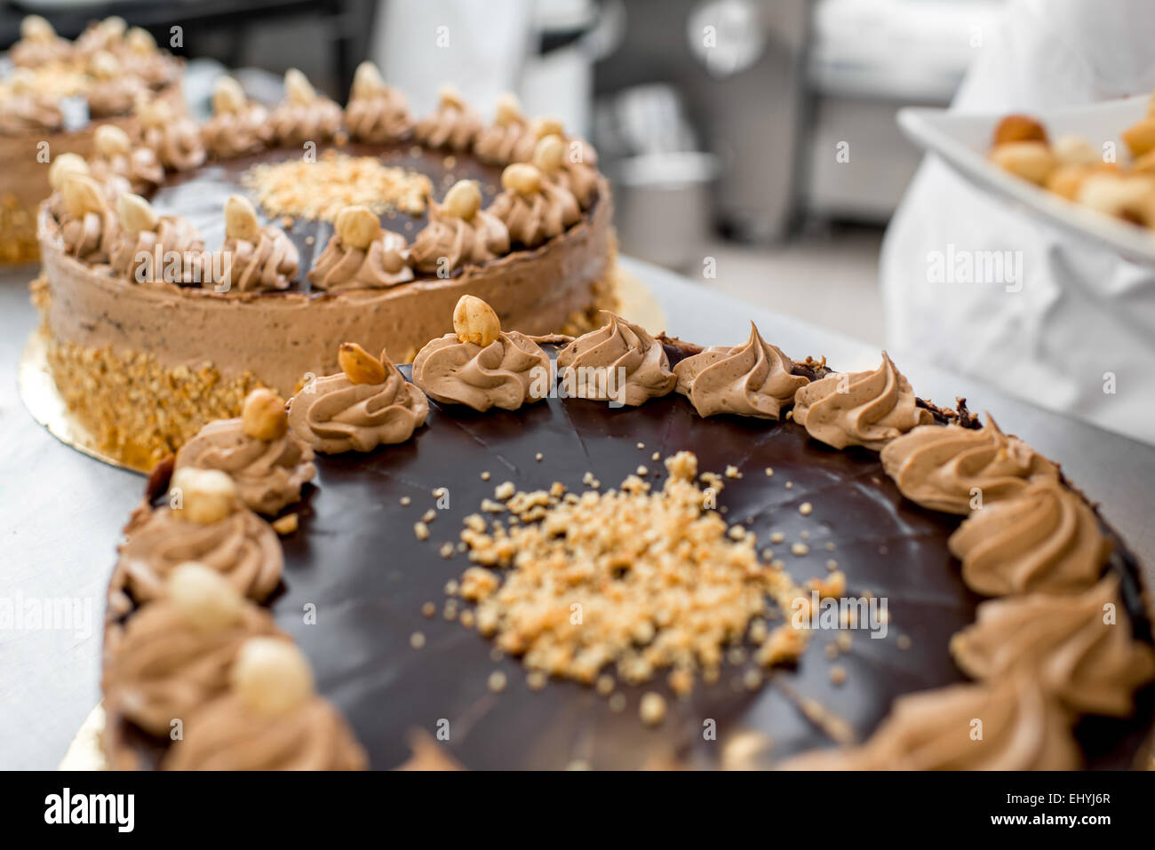 Homemade tasty biscuit cake hi-res stock photography and images - Alamy