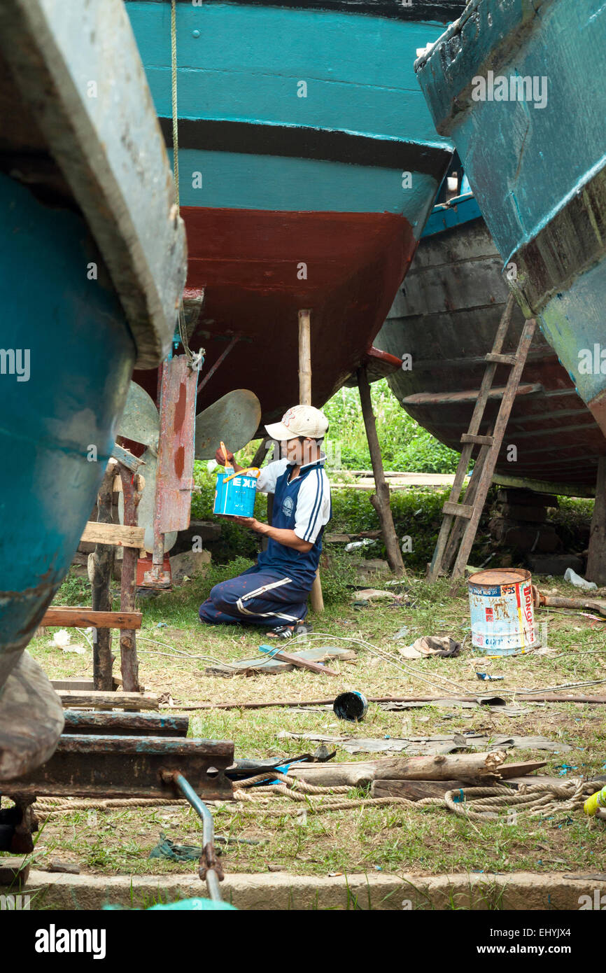 Repairing vessels hi-res stock photography and images - Alamy