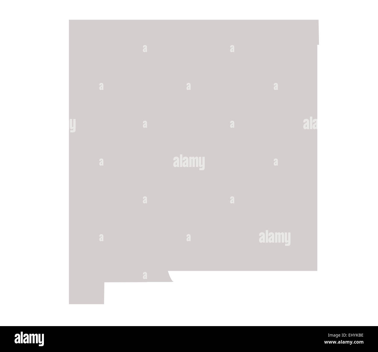 New mexico map hi-res stock photography and images - Alamy