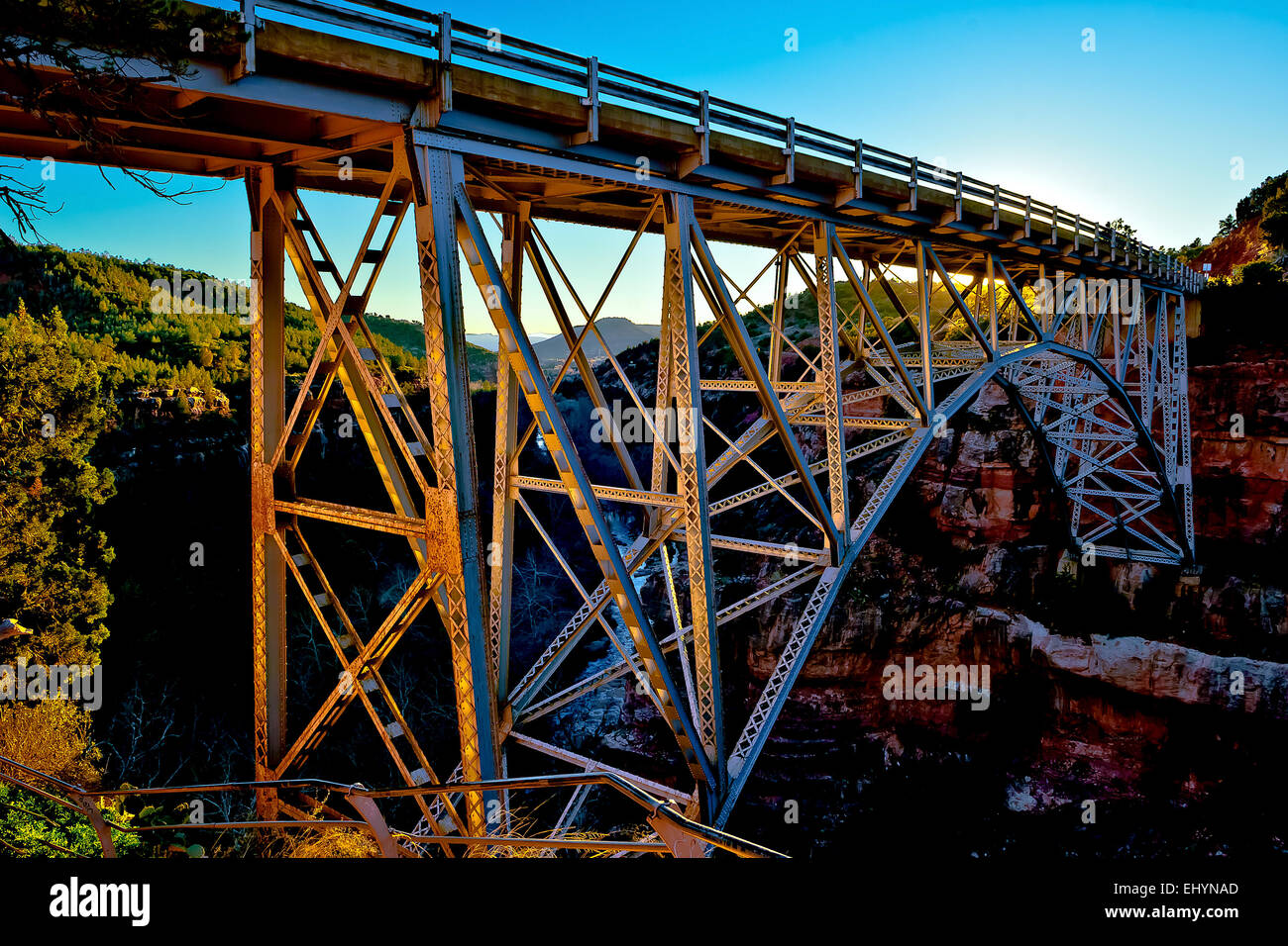 Sedonas midgley bridge hi-res stock photography and images - Alamy