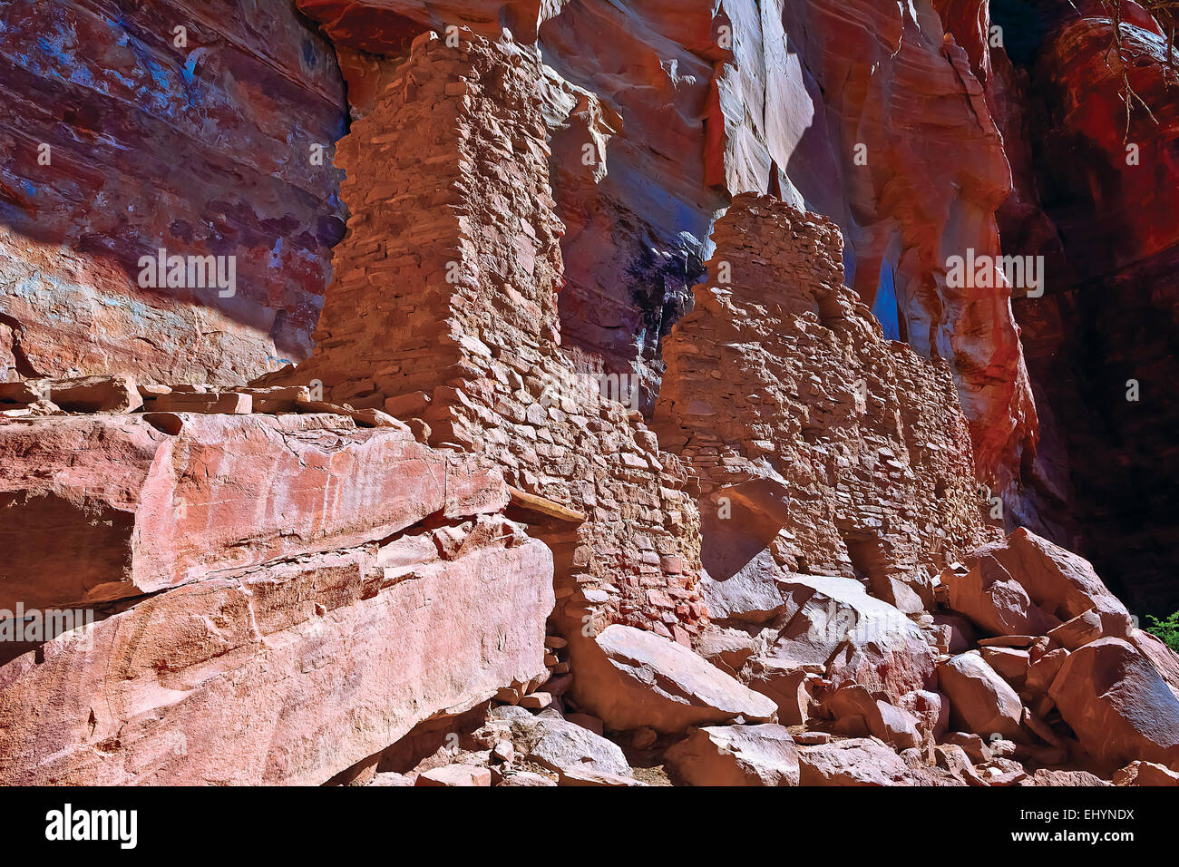 The Palatki Ruins, Sedona, Arizona, United States Stock Photo - Alamy