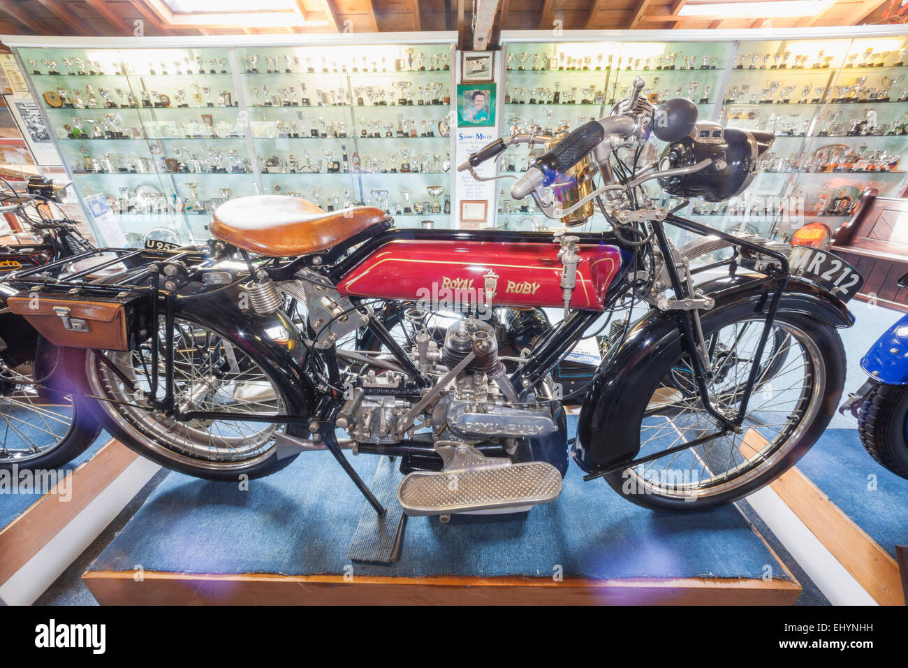 Royal ruby motorcycle hi-res stock photography and images - Alamy