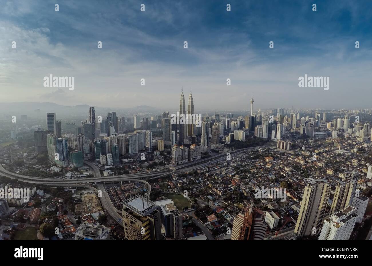 Aerial view of kuala lumpur hi-res stock photography and images - Alamy