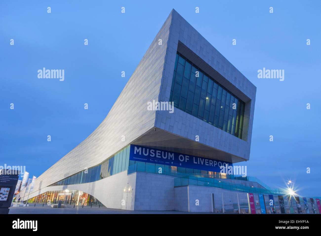 England, Merseyside, Liverpool, city, Museum of Liverpool Stock Photo ...