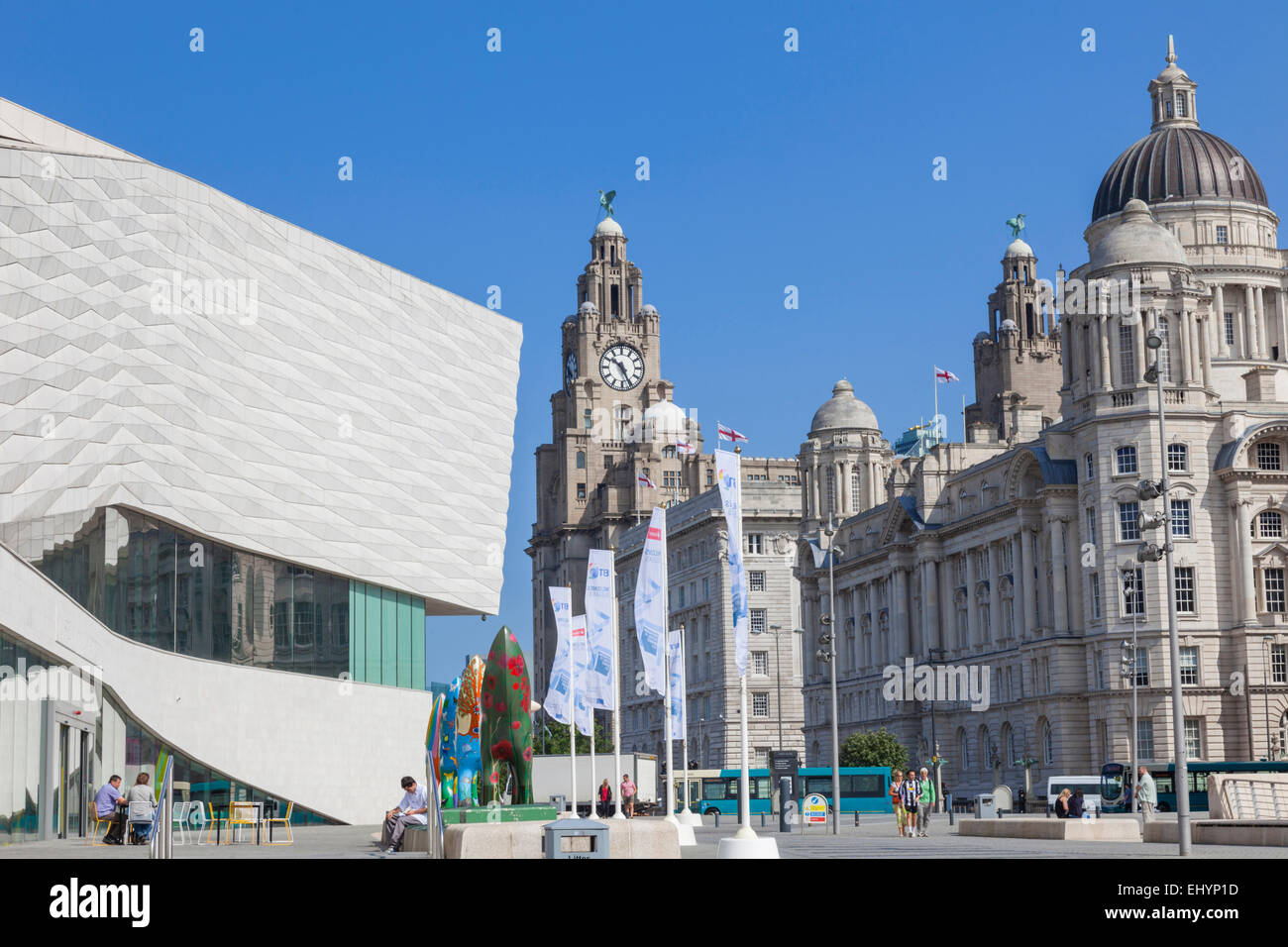 England, Merseyside, Liverpool, city, Museum of Liverpool Stock Photo ...