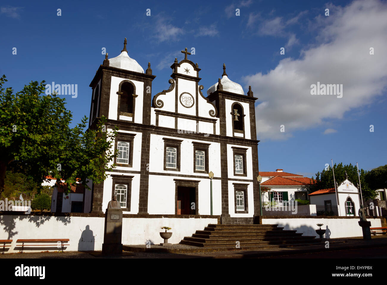 Church of Nossa Senhora das Candeias, Candelaria, Pico Island, Azores ...