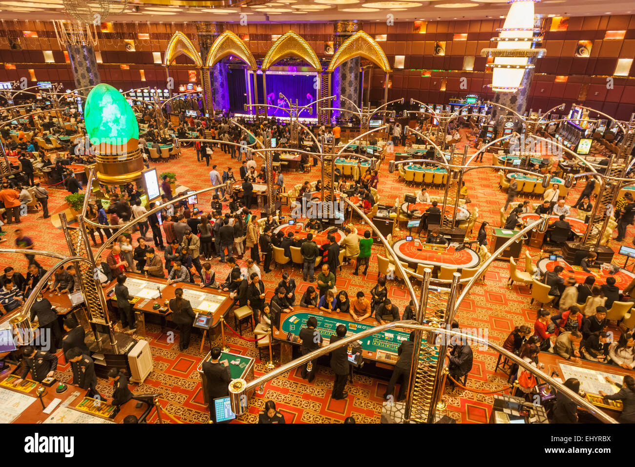 Casino macau gaming floor hi-res stock photography and images - Alamy