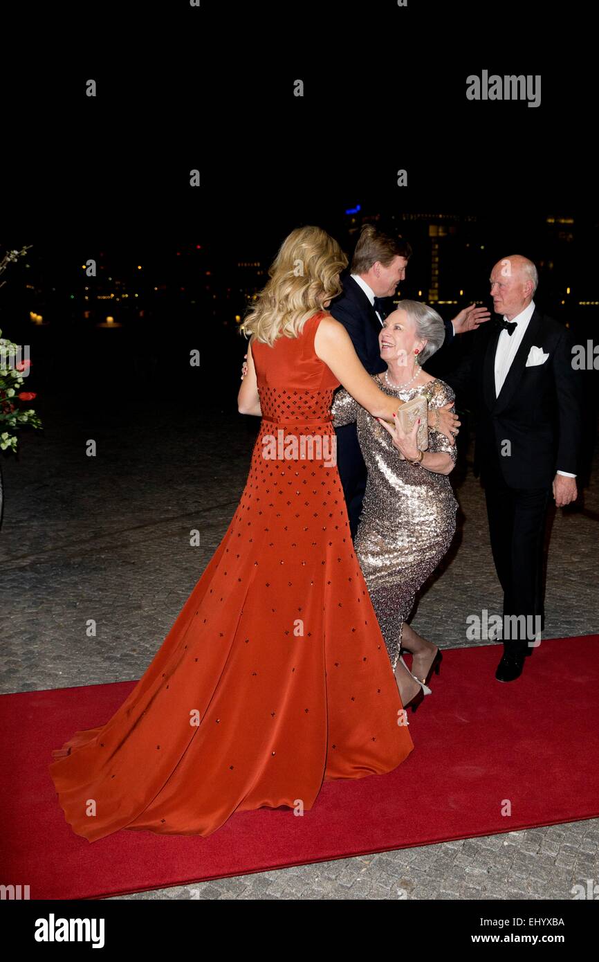 Copenhagen, Denmark. 18th Mar, 2015. Princess Benedikte and Prince ...