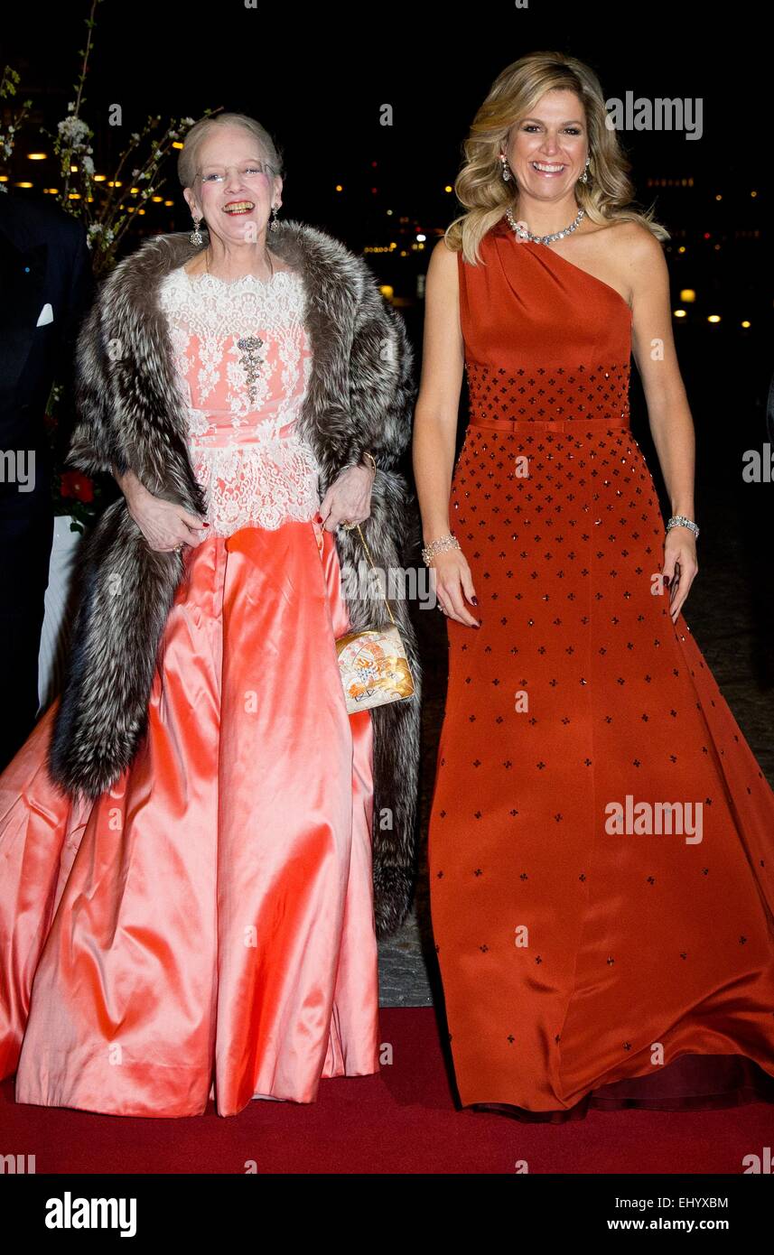 Copenhagen, Denmark. 18th Mar, 2015. Queen Maxima of The Netherlands ...