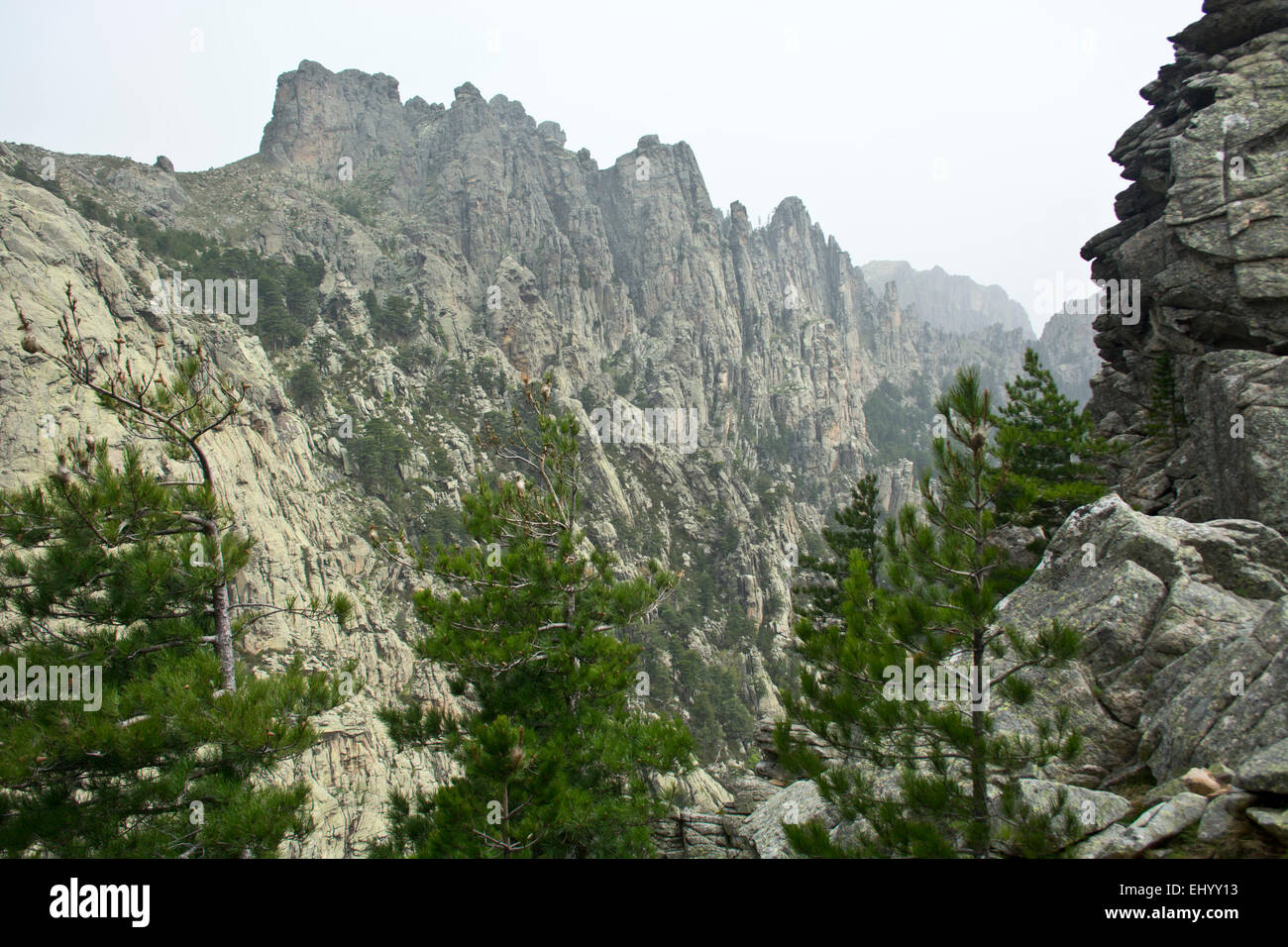 France, Europe, Corsica, gr 20, distance trail, trail, route, grande ...