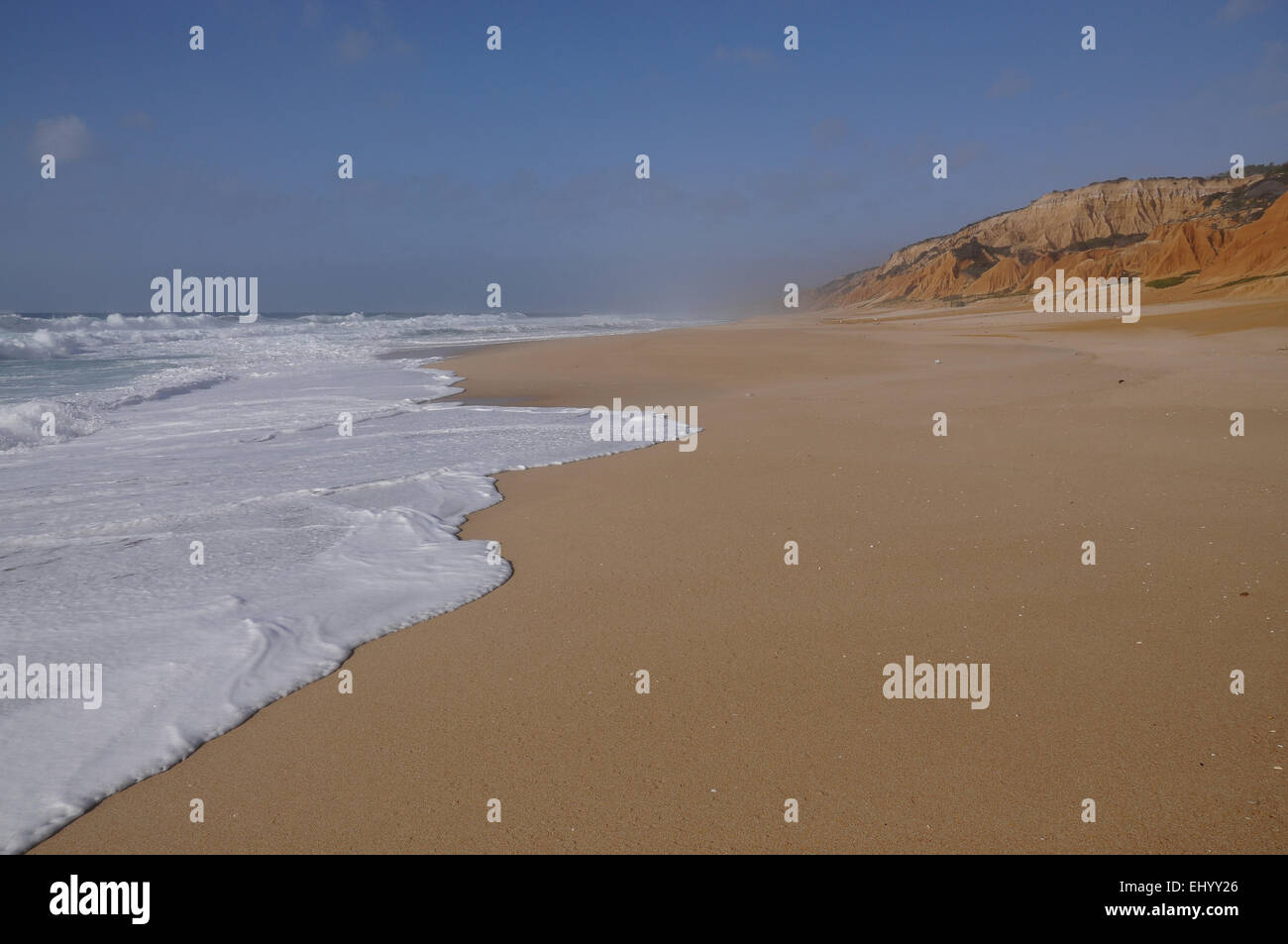 Portugal, Europe, Atlantic, coast, praia da gale, fontainhas, melides ...