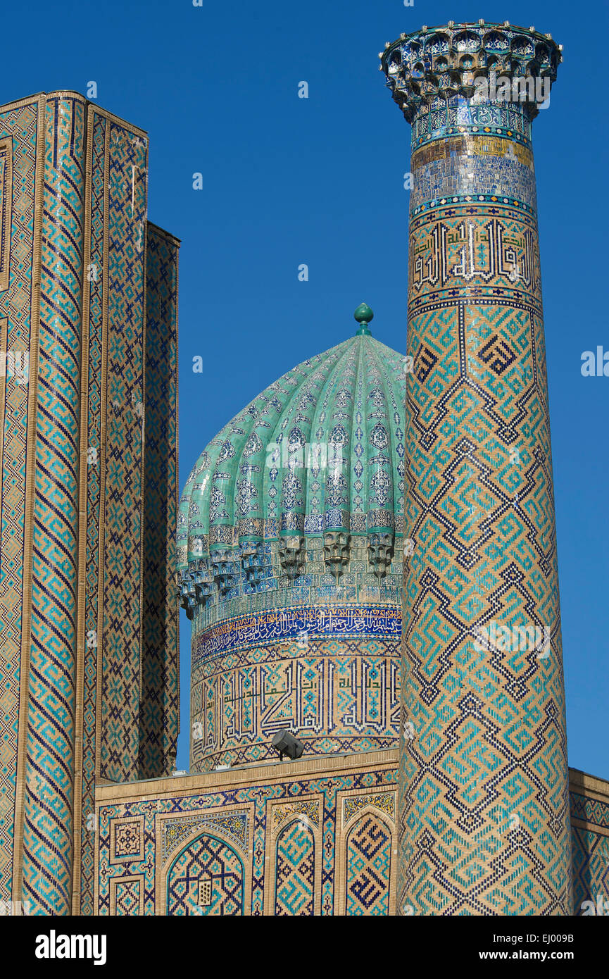 Asia, Uzbekistan, Central Asia, silk road, outside, day, building ...