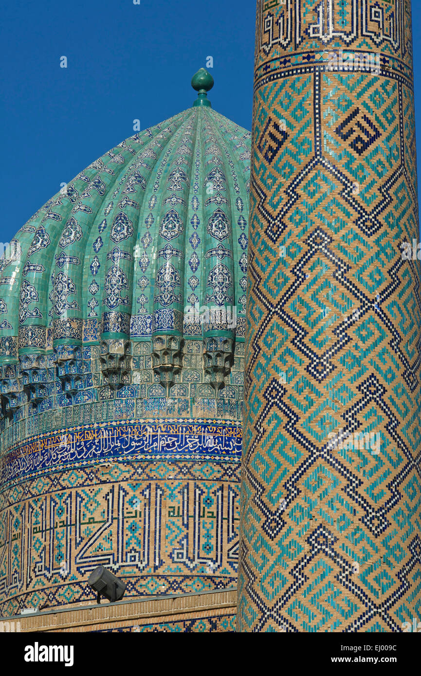 Asia, Uzbekistan, Central Asia, silk road, outside, day, building ...
