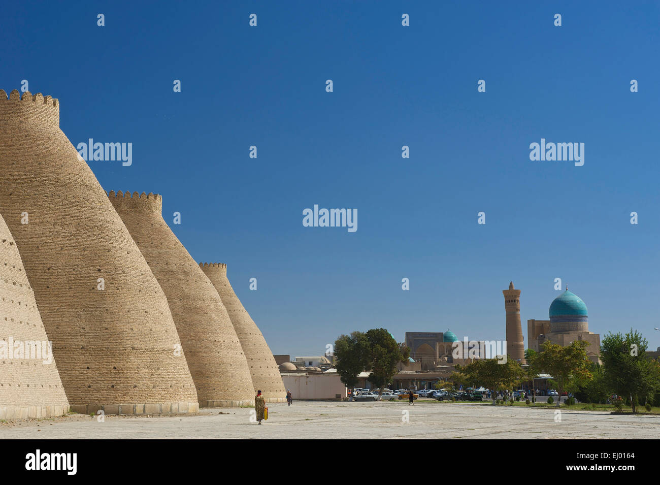 Asia, Uzbekistan, Central Asia, silk road, outside, day, building ...