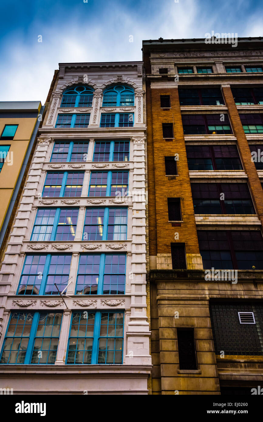 Old highrises in downtown Philadelphia, Pennsylvania Stock Photo - Alamy