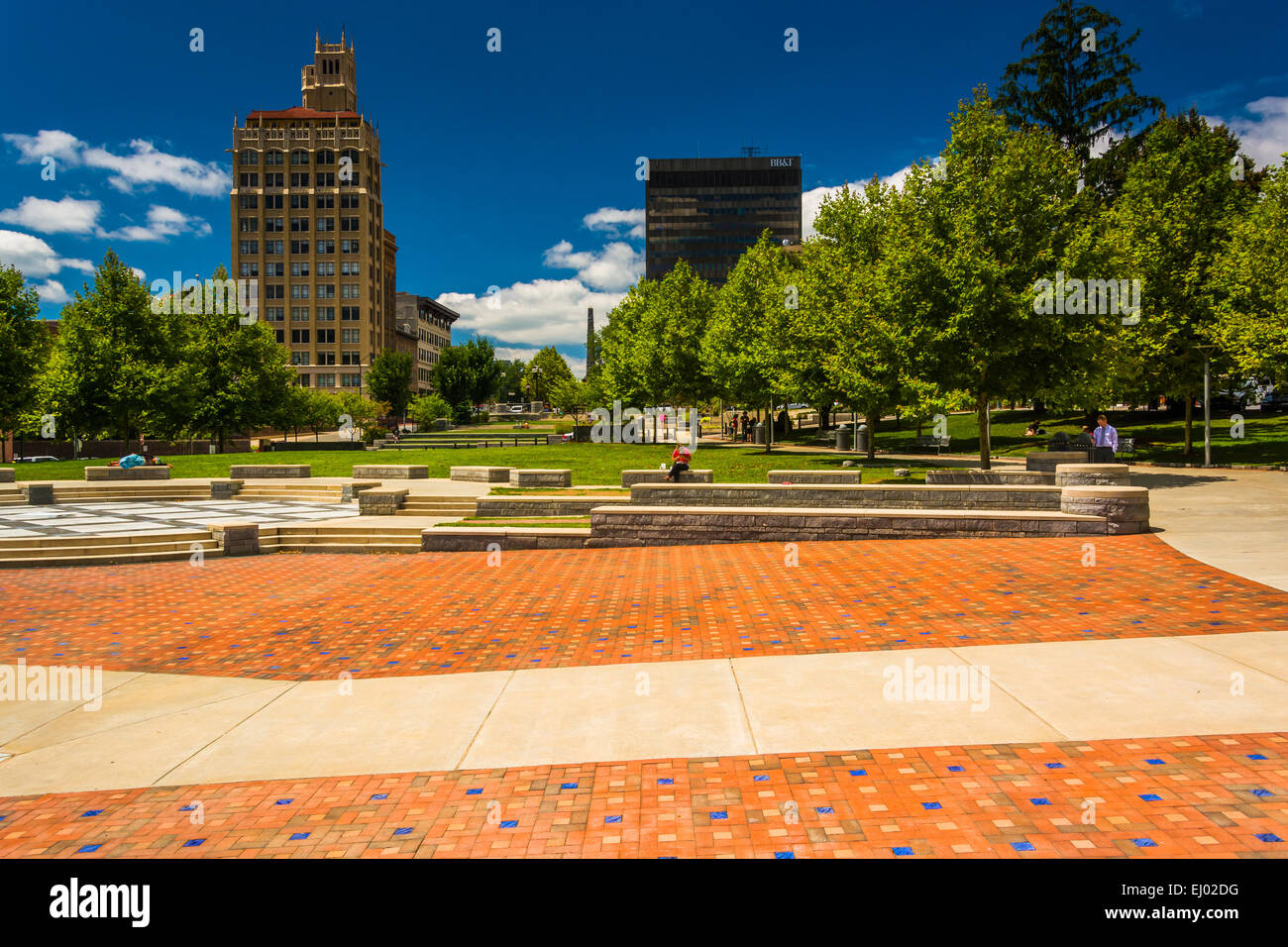 Asheville pack square park hi-res stock photography and images - Alamy