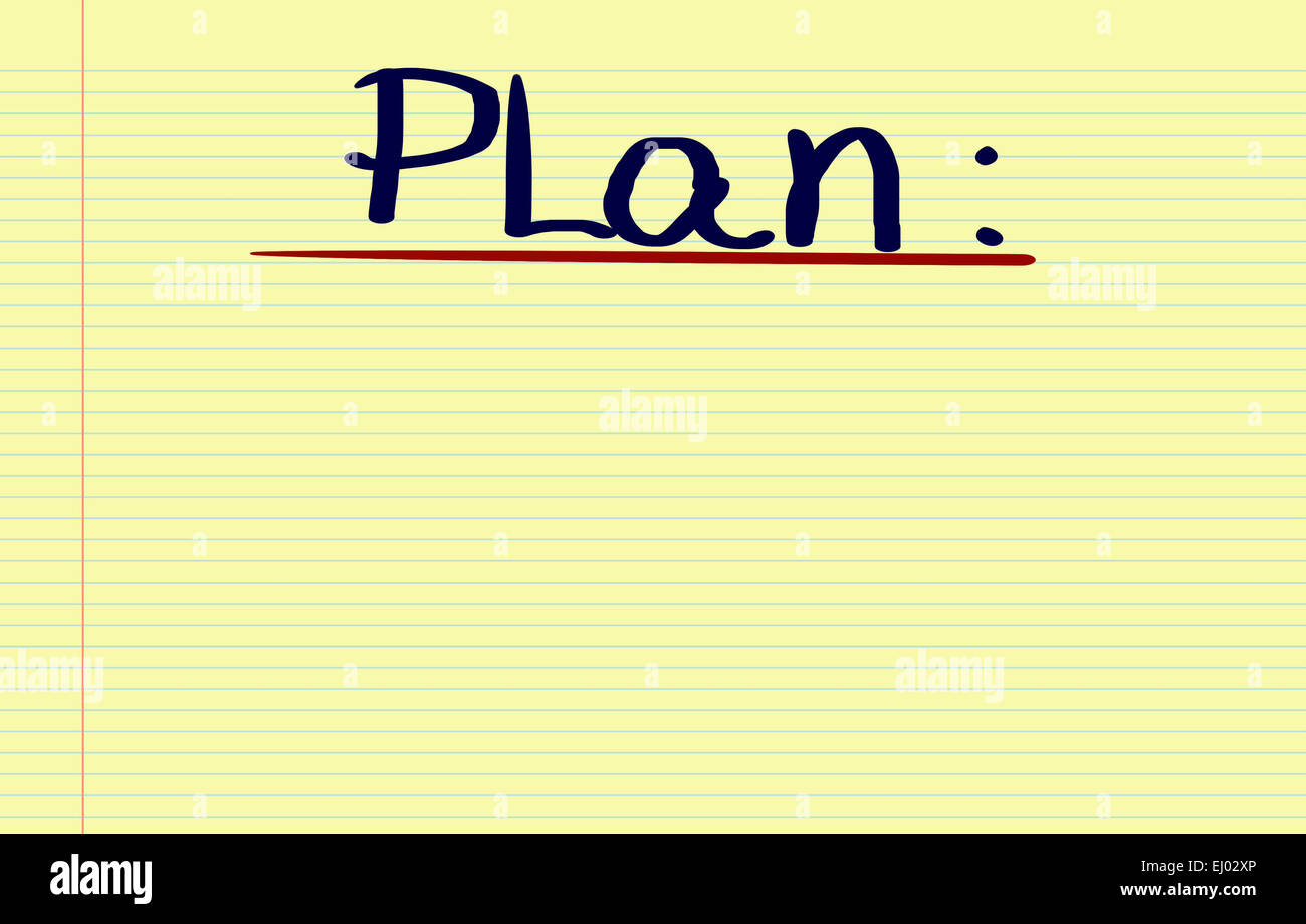 Plan of procedure hi-res stock photography and images - Alamy