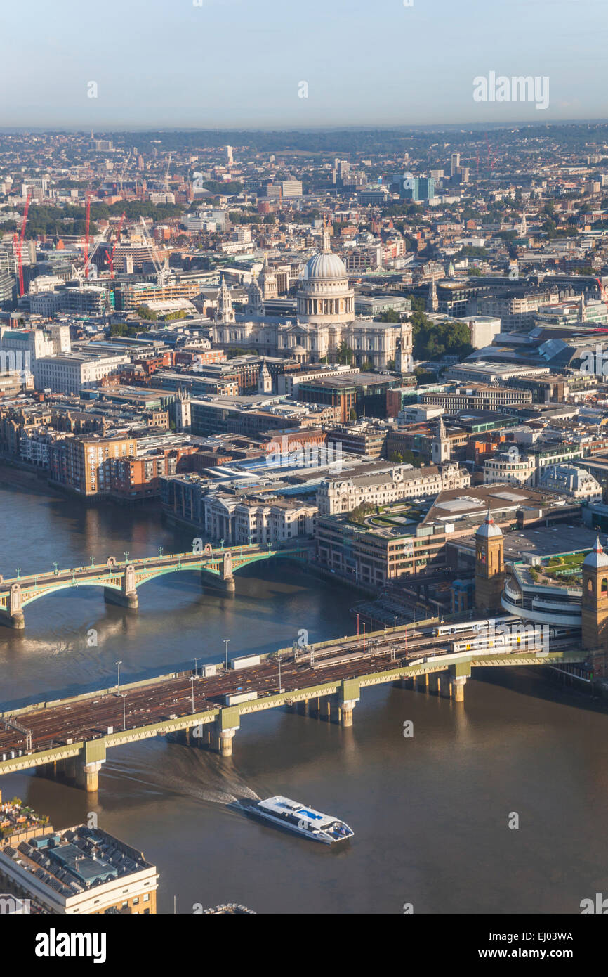 England, London, View from The Shard Stock Photo - Alamy