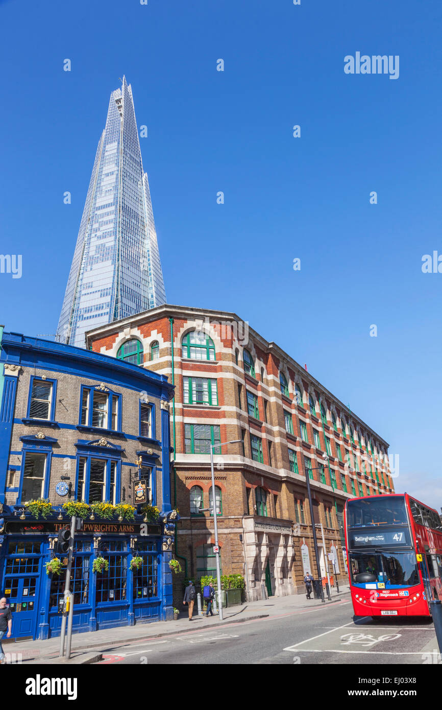 England, London, Southwark, Tooley Street and The Shard Stock Photo - Alamy