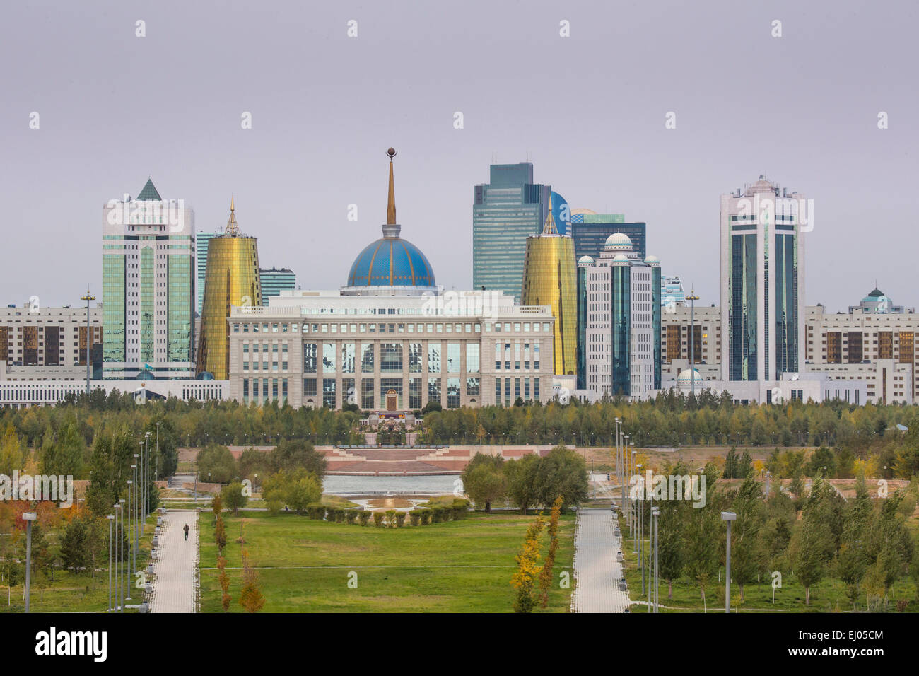 Astana skyline hi-res stock photography and images - Alamy