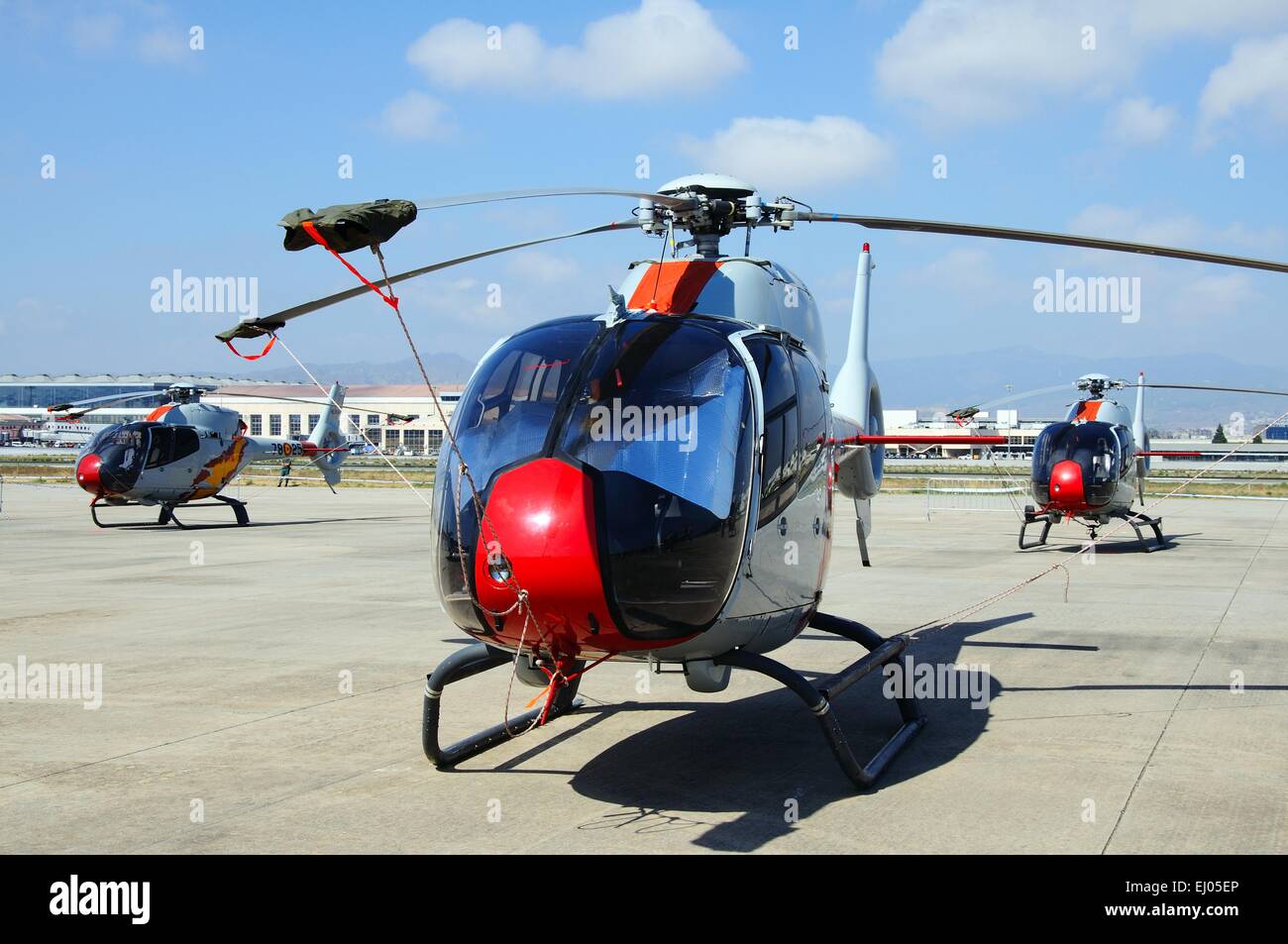 Eurocopter EC120 Colibri at the second airshow at Malaga airport ...