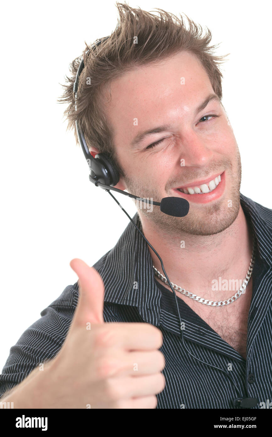 Business receptionist men 30 years hi-res stock photography and images ...