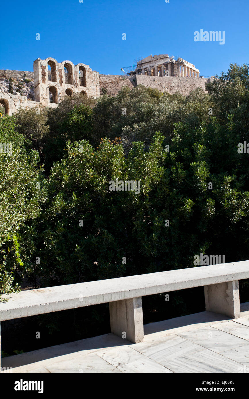 Odeon of Herodes Atticus amphitheater in Athens, Greece Stock Photo - Alamy