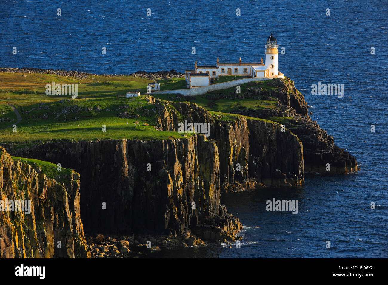 cliff, rock, water, Great Britain, Highland, highlands, island, isle ...