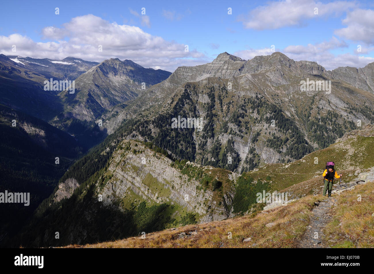 Switzerland, Europe, Graubünden, Grisons, valley of Calanca, Val ...